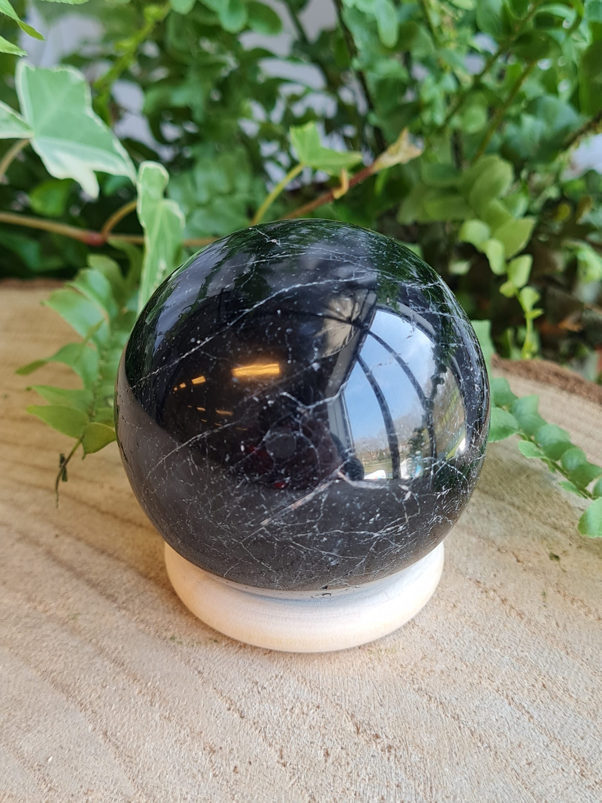 Toermalijn Bol - - Natuurlijk - Edelsteen - Sparklin Moon