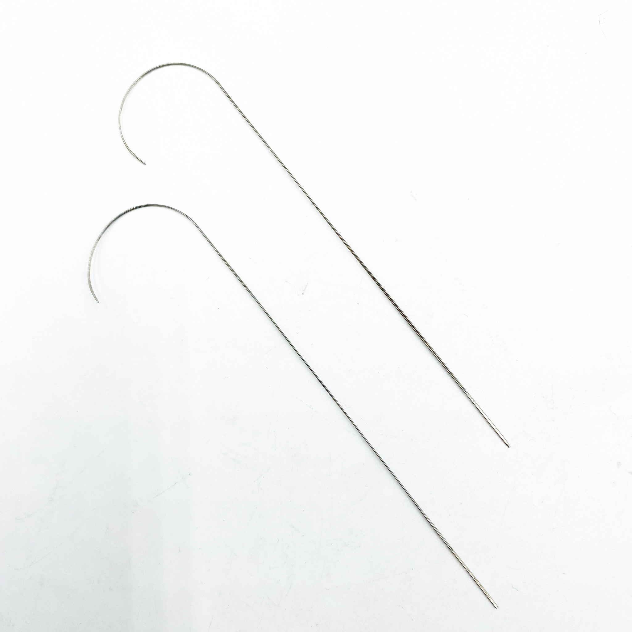 Big Eye Needle - Hooked - Metaal - Naald - Sparklin Moon