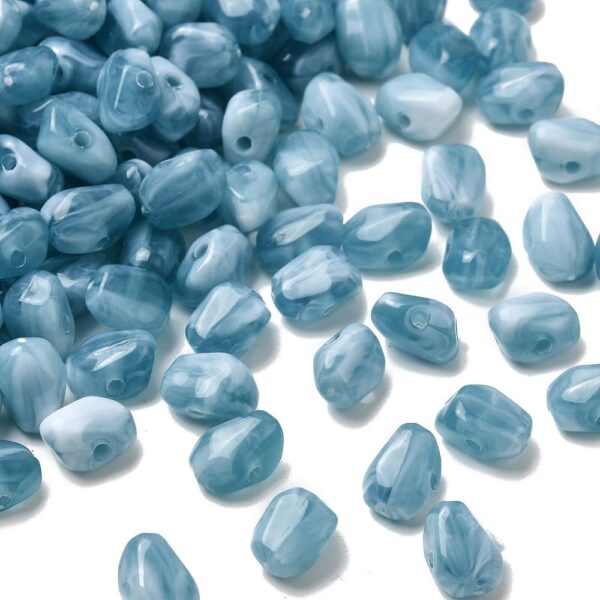 Acryl, Candy Beads, Mini Chip Imi Gemstone, Sky Blue - Acryl - Kraal ...